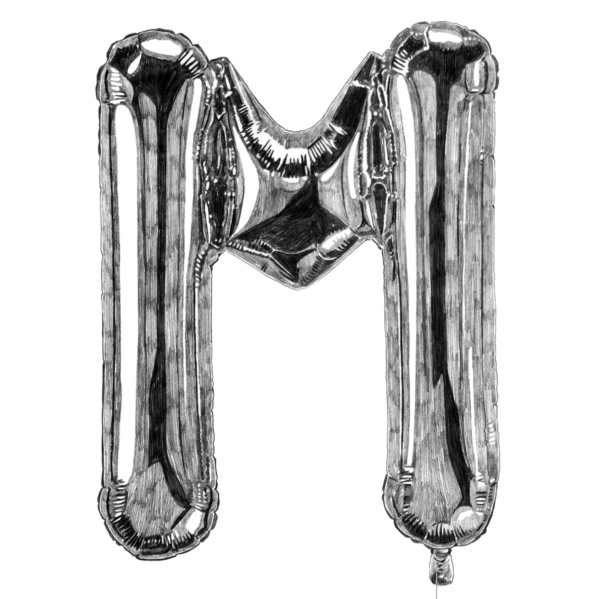 M Balloon Print – ROS SHIERS